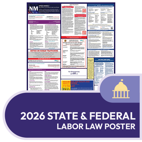 2026 New Mexico Labor Law Poster | All-On-One State & Federal