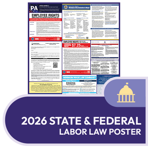 2026 Pennsylvania Labor Law Poster | WorkWise Compliance
