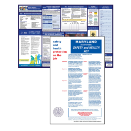 2026 Maryland OSHA Poster - Mandatory Safety Posting