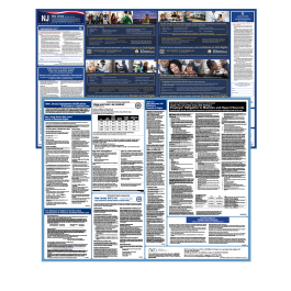 2026 New Jersey State-Only Labor Law Poster – Don’t Risk Fines