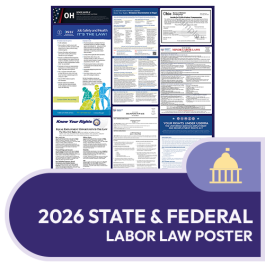 2026 Ohio Labor Law Poster | All-On-One State & Federal