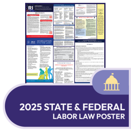 2026 Rhode Island Labor Law Poster | All-in-One State & Federal