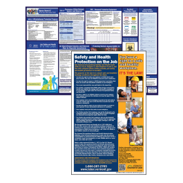 2026 Vermont OSHA Poster - Mandatory Safety Posting